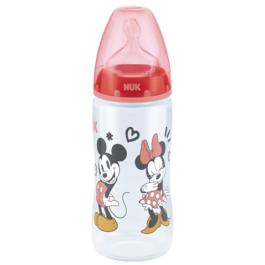 NUK Disney Mickey Mouse First Choice Plus Baby Bottle with Temperature ...